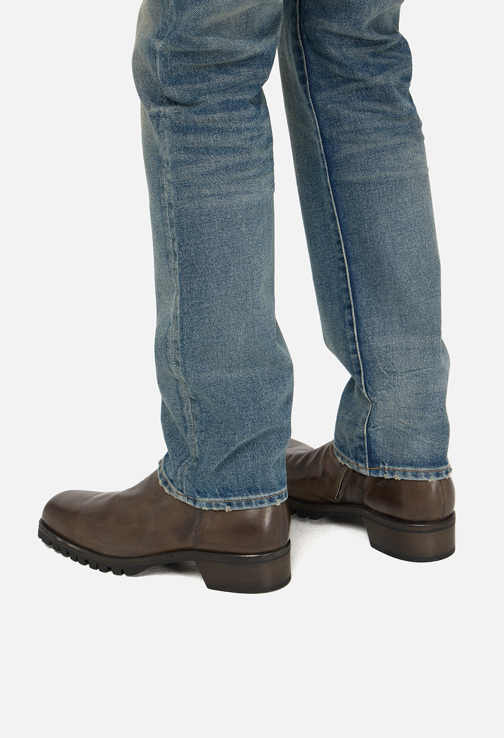 Square Toe Boot / Chocolate