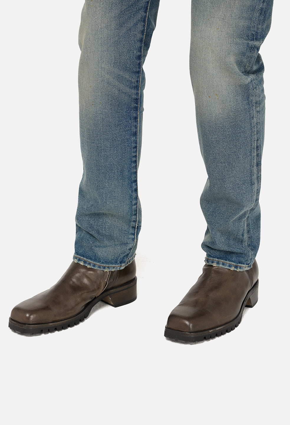 Square Toe Boot / Chocolate